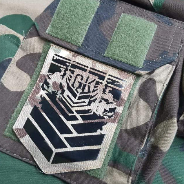 G&K Laser Cut Patch - Multicam – Vajra Concepts
