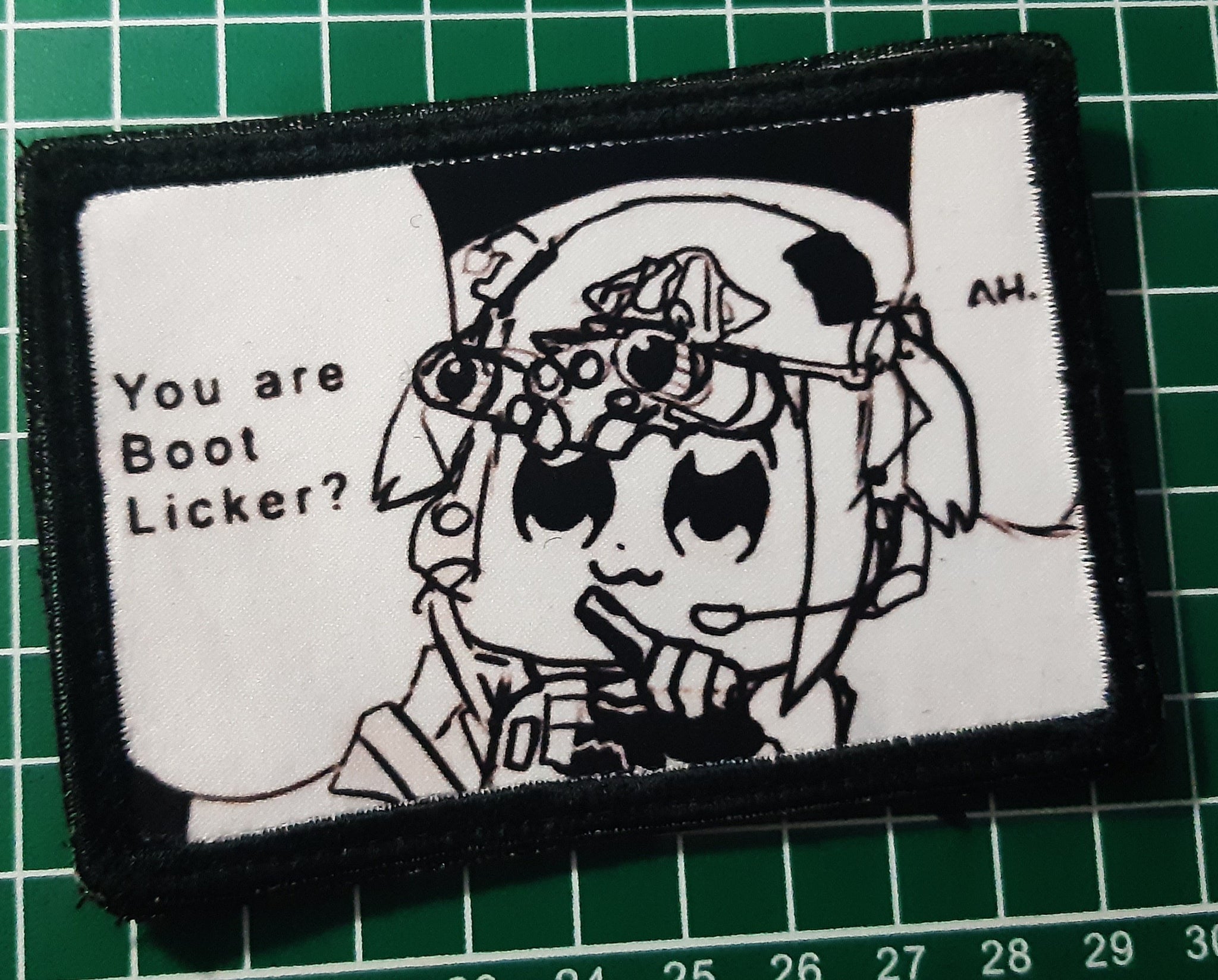 "'ah, you're a bootlicker?" Patch – Vajra Concepts