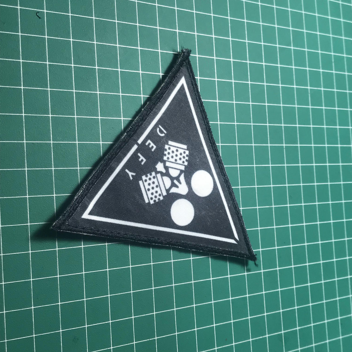 Defy Team Black Patch – Vajra Concepts