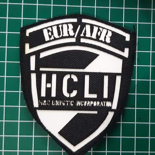 HCLI Laser Cut Patch - BW – Vajra Concepts