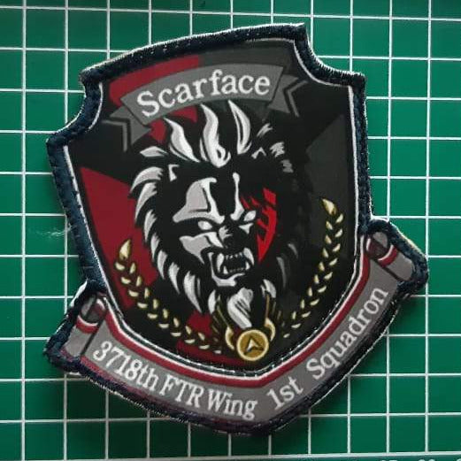 Scarface Squadron Patch – Vajra Concepts